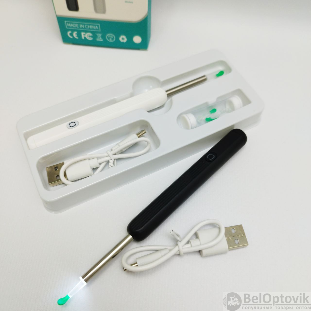 Умная ушная палочка с камерой (ортоскоп) для чистки ушей Wireless ...